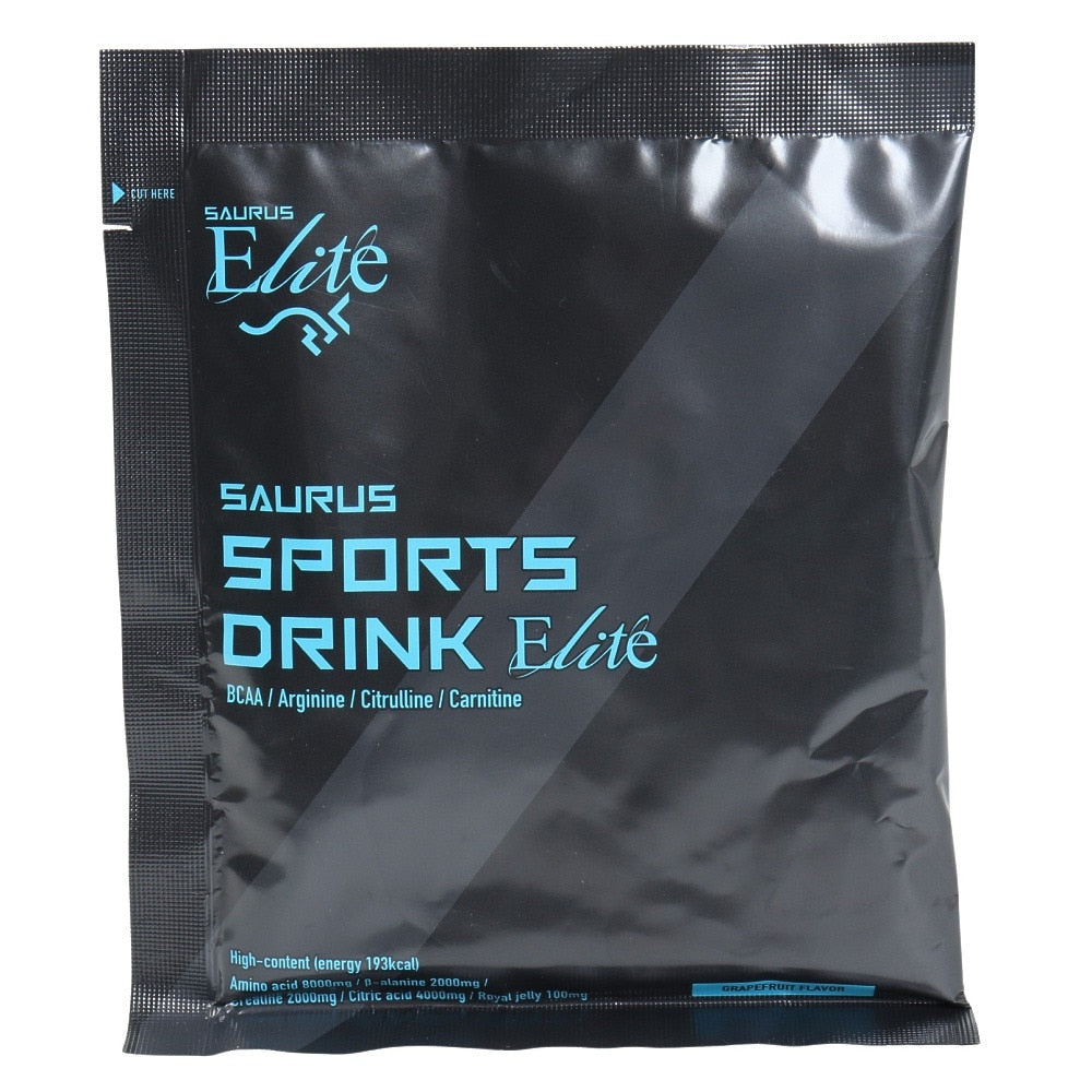 スポーツドリンク SAURUS SPORTS DRINK Elite 1包 50g 一食分 SS011-1 グレープフルーツ風味 BCAA ...